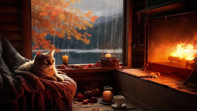 Make a cozy animated or custom video for your streaming by Axsikio | Fiverr