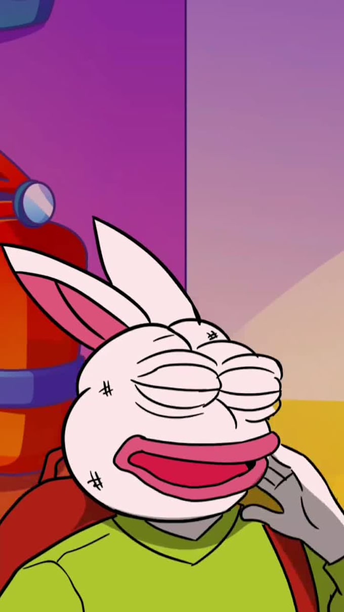 Create 2d memecoin animation, 2d meme token animation, 2d crypto ...