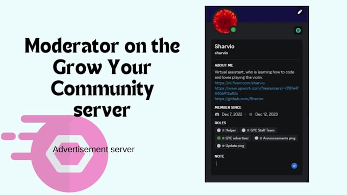 Moderate your discord server and free premium advertising channel on my ...