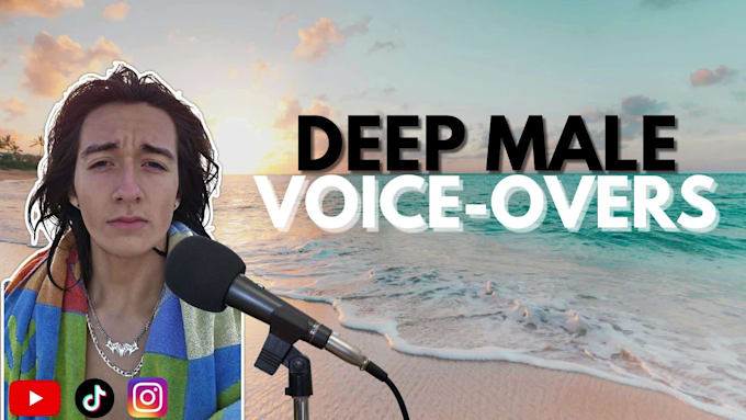 Record a unique deep male voiceover by Logan_woledge | Fiverr