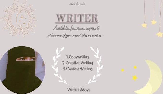 Be a truly gig writer by Fehmi_de_writer | Fiverr