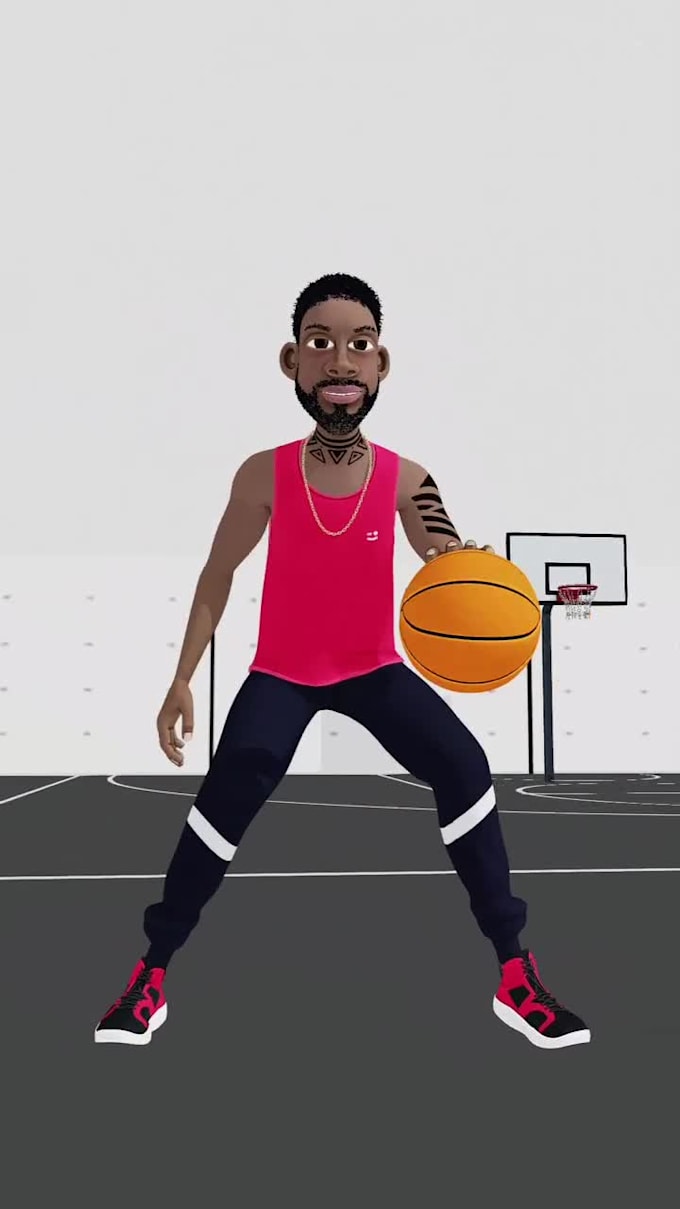 Create 3d character modeling, 3d character rigging, 3d character animation video by Mia_malakia ...