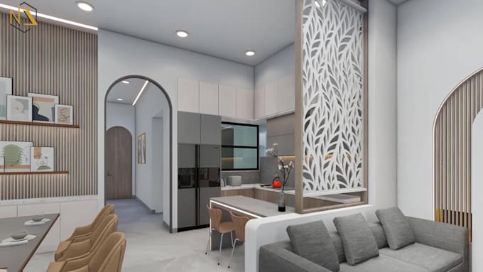 Create a realistic 3d rendering architecture by Kainguyenarch | Fiverr