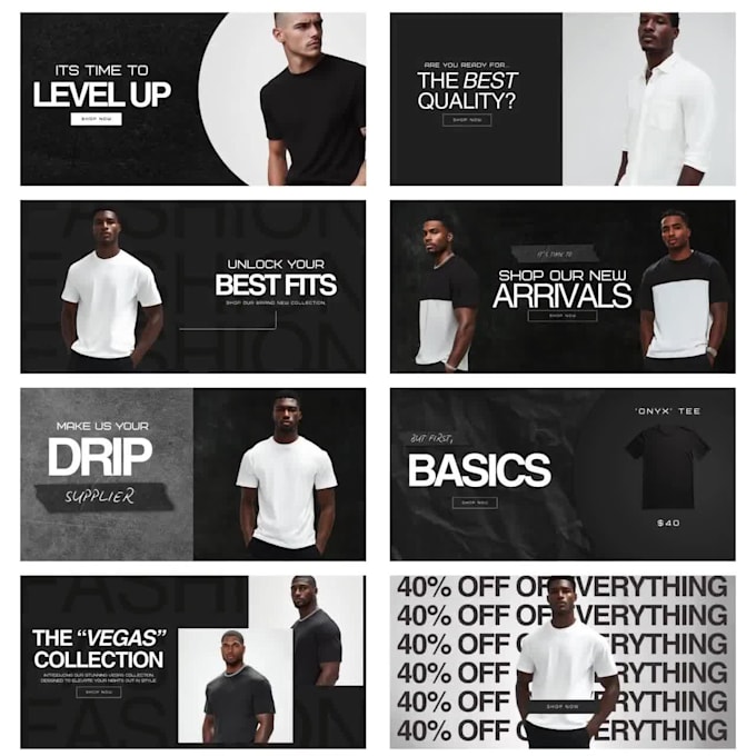 Design linkedin banner,shopify hero image,website header,slider ...