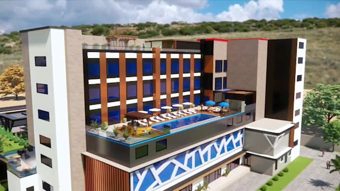 Create architectural walkthrough animation for commercial and residential by Salman_syed231 | Fiverr