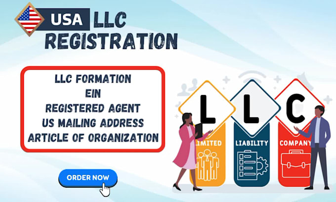 Register your llc in any state of usa by Muawais7 | Fiverr