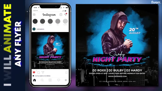 Create an awesome motion flyer for all platforms by Chetansurywansh ...