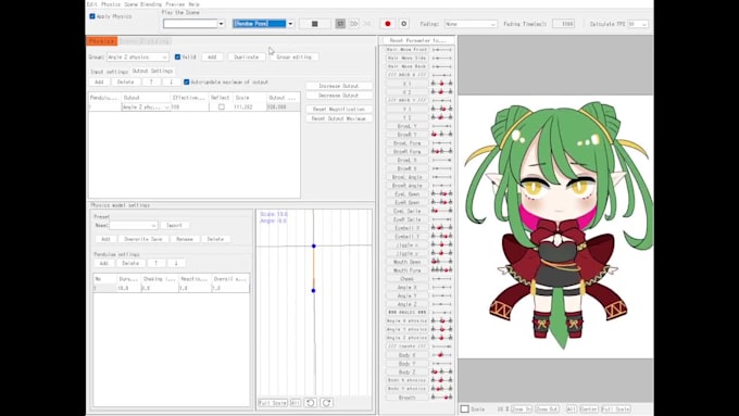 Rig live2d vtuber models for streaming by Anntarrascarlet | Fiverr