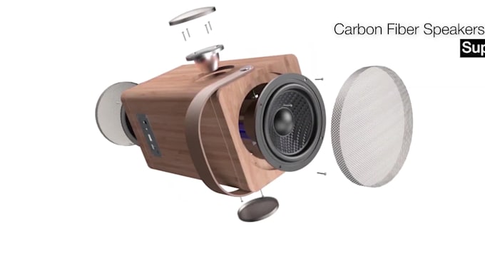 Realistic 3d product animation product rendering exploded view motion graphics by Venzawumi | Fiverr