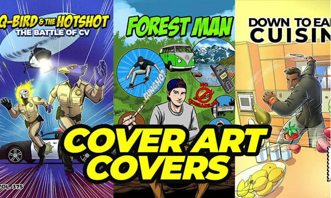 Draw a comic, manga or book cover by Wilustrador | Fiverr