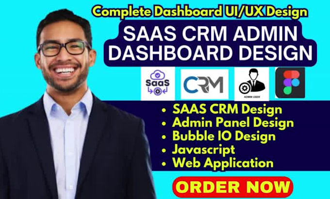 Complete saas dashboard ui ux design crm and admin panel figma mobile ...