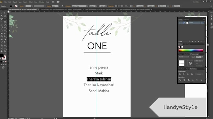 Design a seat table plan seating chart for your wedding day by Tharuka ...