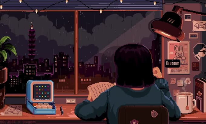 Draw 2d retro pixel art pixel game animation pixel art character 2d ...