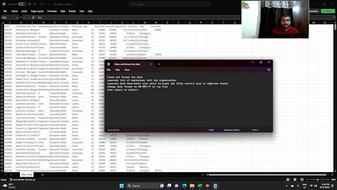 Work Your Excel Spreadsheet Tasks Data Sorting And Excel Data Cleaning 5907