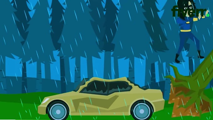 Do 2d cartoon character,2d cartoon animation video by Danyfrederic | Fiverr