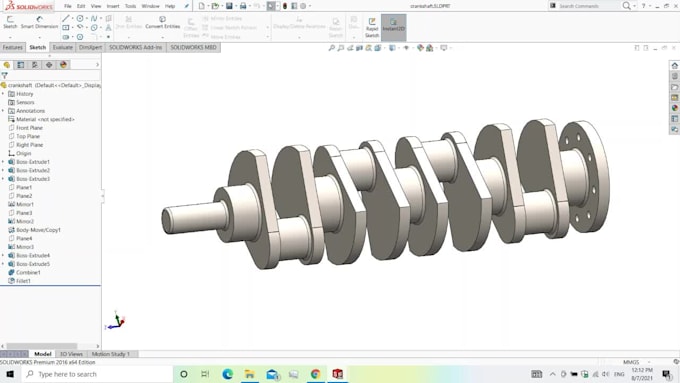 Make 3d modeling and 2d drawing using solidworks, creative invent by Harshanmadhu | Fiverr
