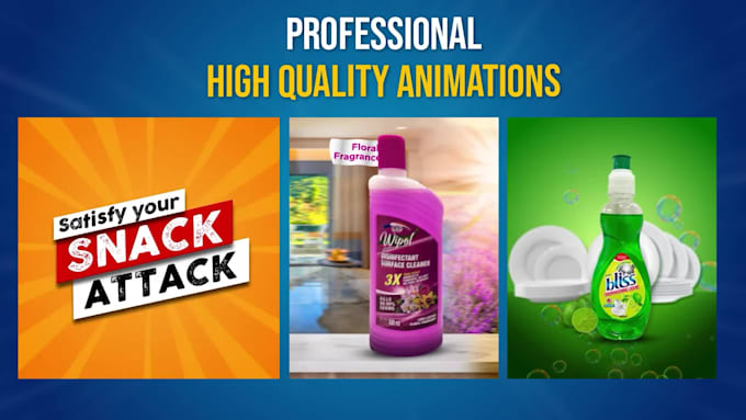 Create amazing 2d promo video ads for your product by Variationlk | Fiverr
