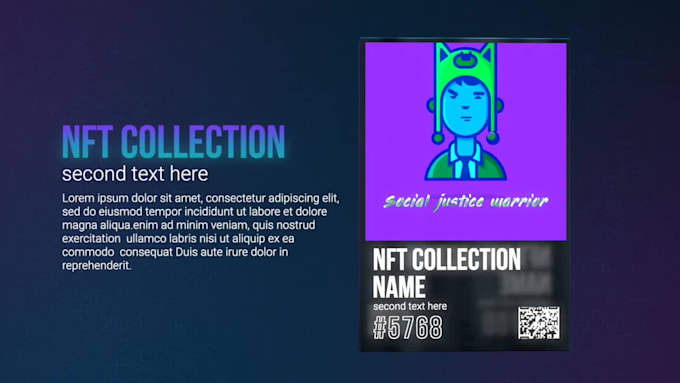 Create a video promo for your nft collection by Ifmediaprod | Fiverr