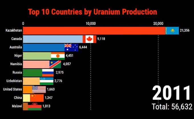 Top 10 racing bar and rankings bar chart video by Codedock | Fiverr