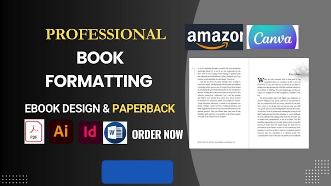 Design ebook and bookformatting on designrr, canva, indesign, google docs by Steven_phoebe6 | Fiverr