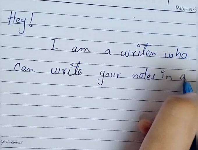 Write your handwritten notes, letters, lectures, assignments by ...