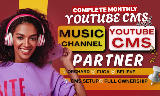 Handle your youtube cms and facilitate connection with orchard, fuga by ...
