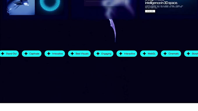 Create stunning 3d animated website using threejs, webflow, spline, gsap,framer by Elis_543 | Fiverr