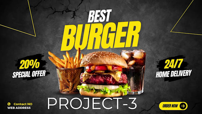 Design restaurant digital, animated menu by Hadia_qeen | Fiverr