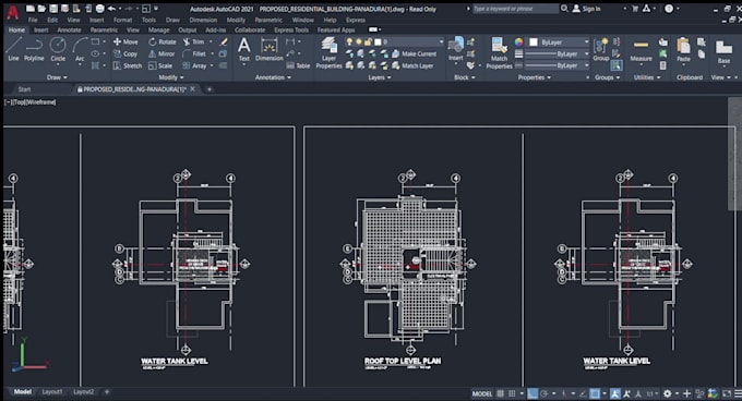 Convert your 2d hand sketches to professional autocad plans by Shaan ...