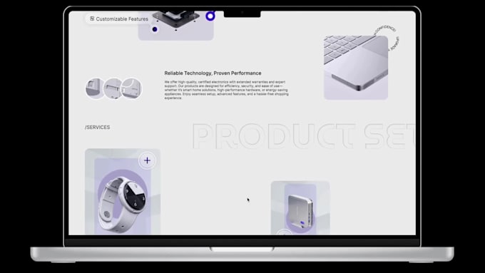 Give modern tech figma template by Getbored | Fiverr