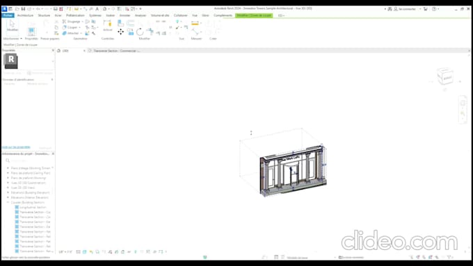 Create detailed revit 3d bim architecture models from dwg