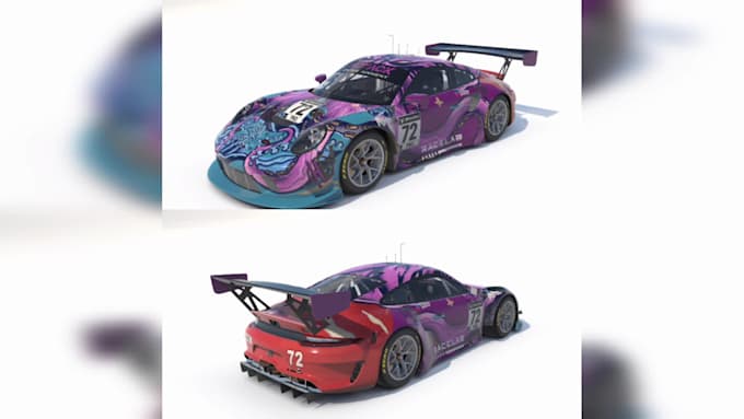 Design an iracing livery for you or your team by Robertlmajors | Fiverr