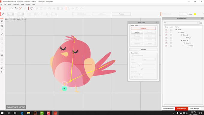 Rigging your character cartoon animator 4 and 5 by Monoj_ | Fiverr