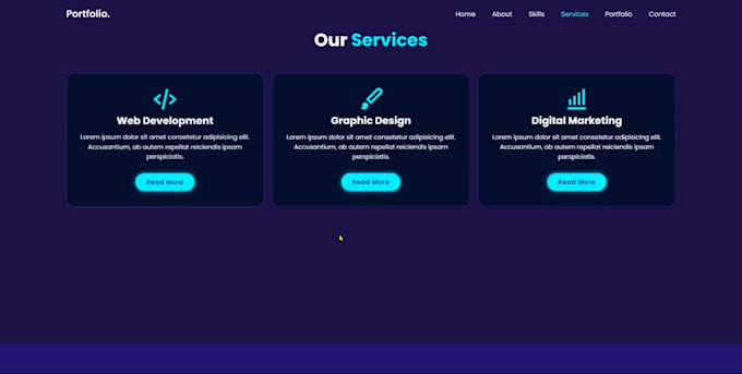Make your website using html, css and javascript by Shakib099 | Fiverr