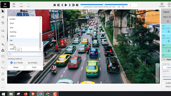 Custom data annotation solutions for your project bounding box segmentation by Photocutedit | Fiverr