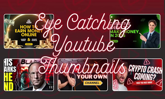 Create stunning and clickworthy youtube thumbnails by Kainatkhan555 ...