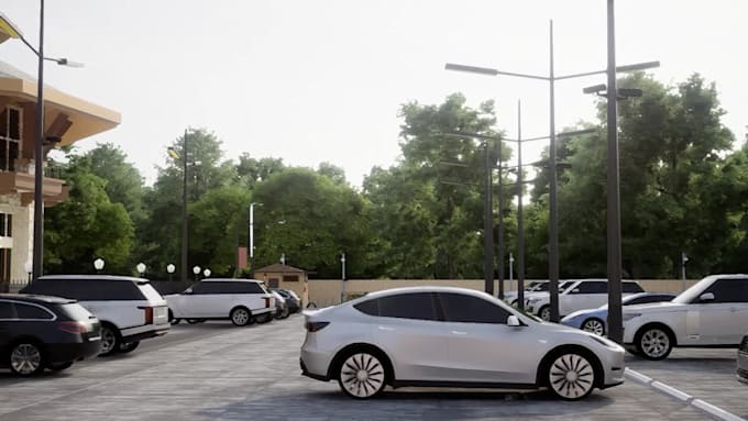 Design custom outdoor parking lot and garage by Vudnguyen198 | Fiverr