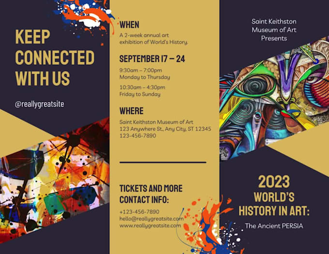 Design your professional exclusive brochure animated and transitional ...