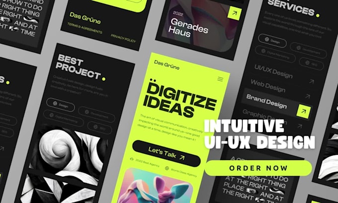 Do professional ui ux design for mobile or web by Neduxyz | Fiverr