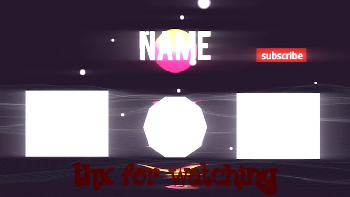 Create an animated youtube outro or endcard by Mathiaskrame798 | Fiverr