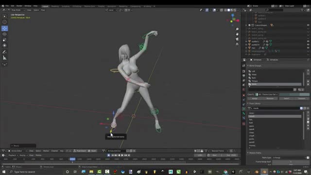 3d rig model,rig nsfw,3d animaze,human rig,shape keys face animate,rokoko rig by Duaiows | Fiverr