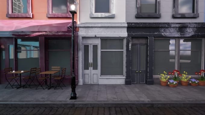 Do realistic 3d game environment unreal engine level design unity 3d environment by Ridohart ...