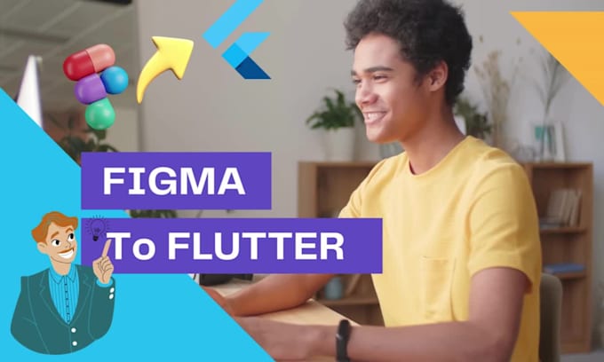Convert figma to flutter apps by Jazib_umer | Fiverr