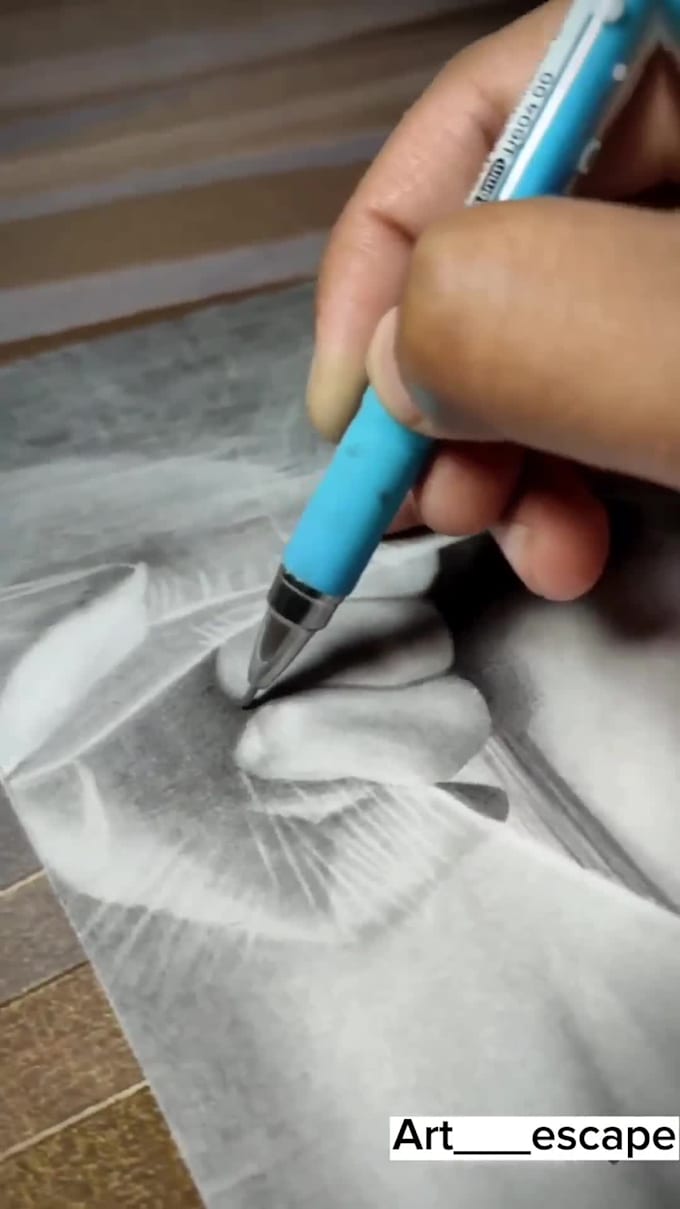 Draw hyper realistic drawing by my hand by Ar0obafaheem | Fiverr
