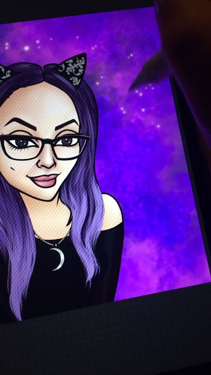 Design a fun digital portrait by Sabby_starz | Fiverr