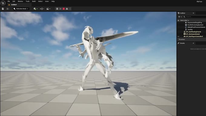Make the rig and animation for unreal engine ue by Vovantung123 | Fiverr