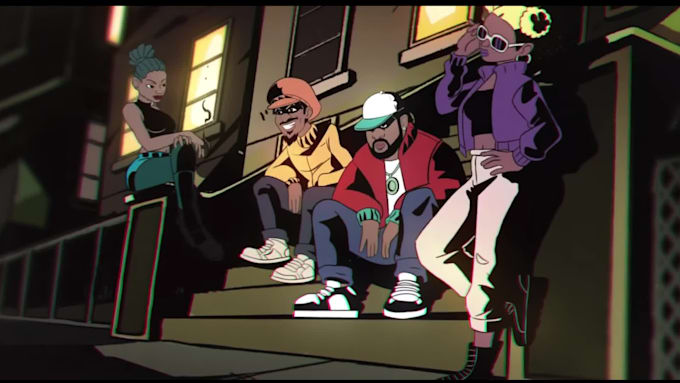 2d music video, 2d cartoon animation 2d short film, meme animation ...