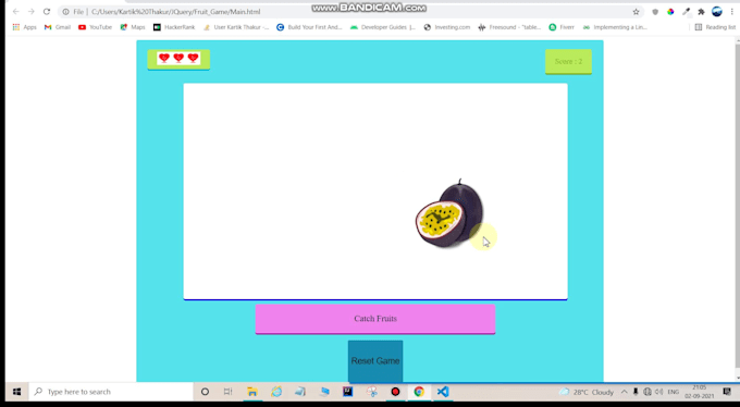 Do Frontend Development Using Html Css Javascript By Srkartik Fiverr