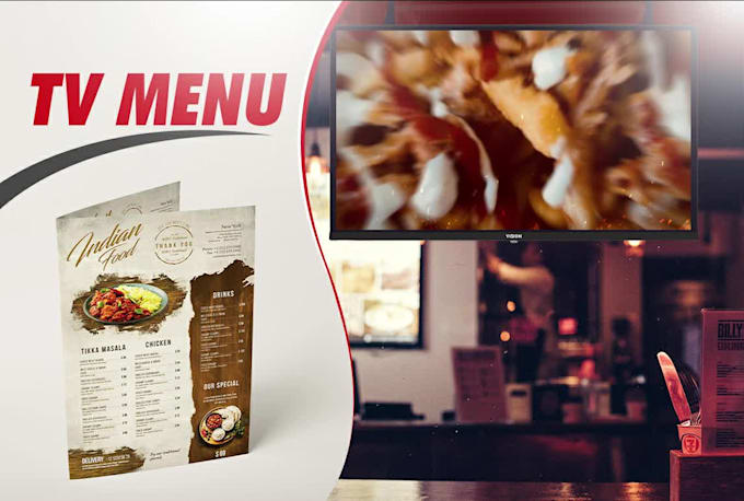 Design eye catching restaurant menu, food menu, digital menu by ...
