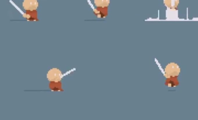 Create 2d sprite sheet, pixel game art, pixel game background, tileset ...